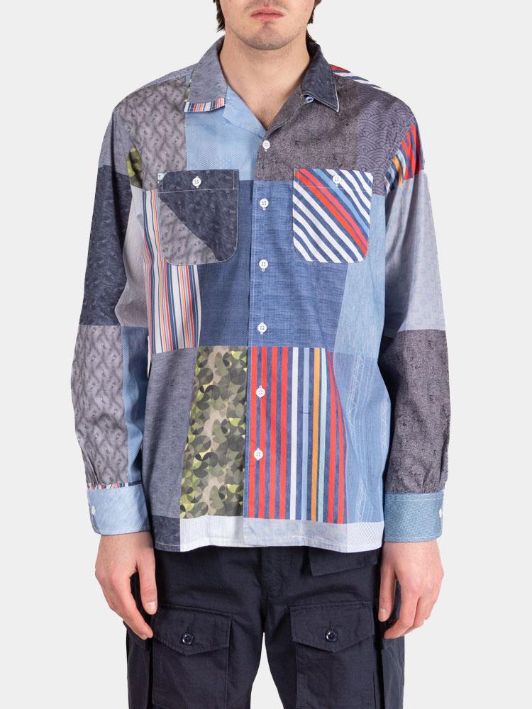 Engineered Garments Classic Shirt - Patchwork | Garmentory