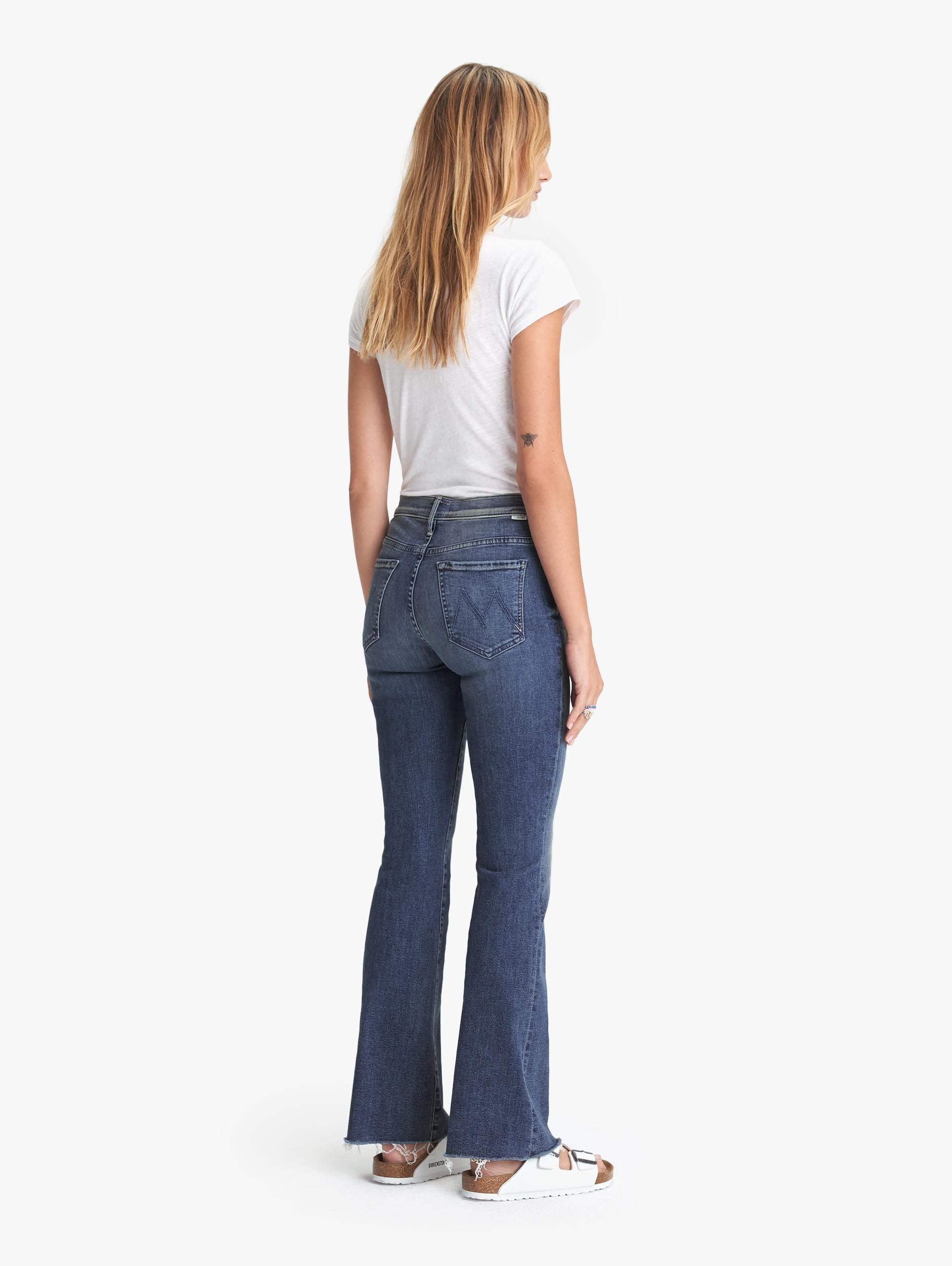Mother Denim The Weekender Fray Jean - Groovin | Garmentory