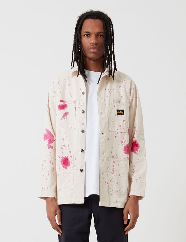 Stan Ray Shop Jacket (Paint Splatter) - Natural | Garmentory