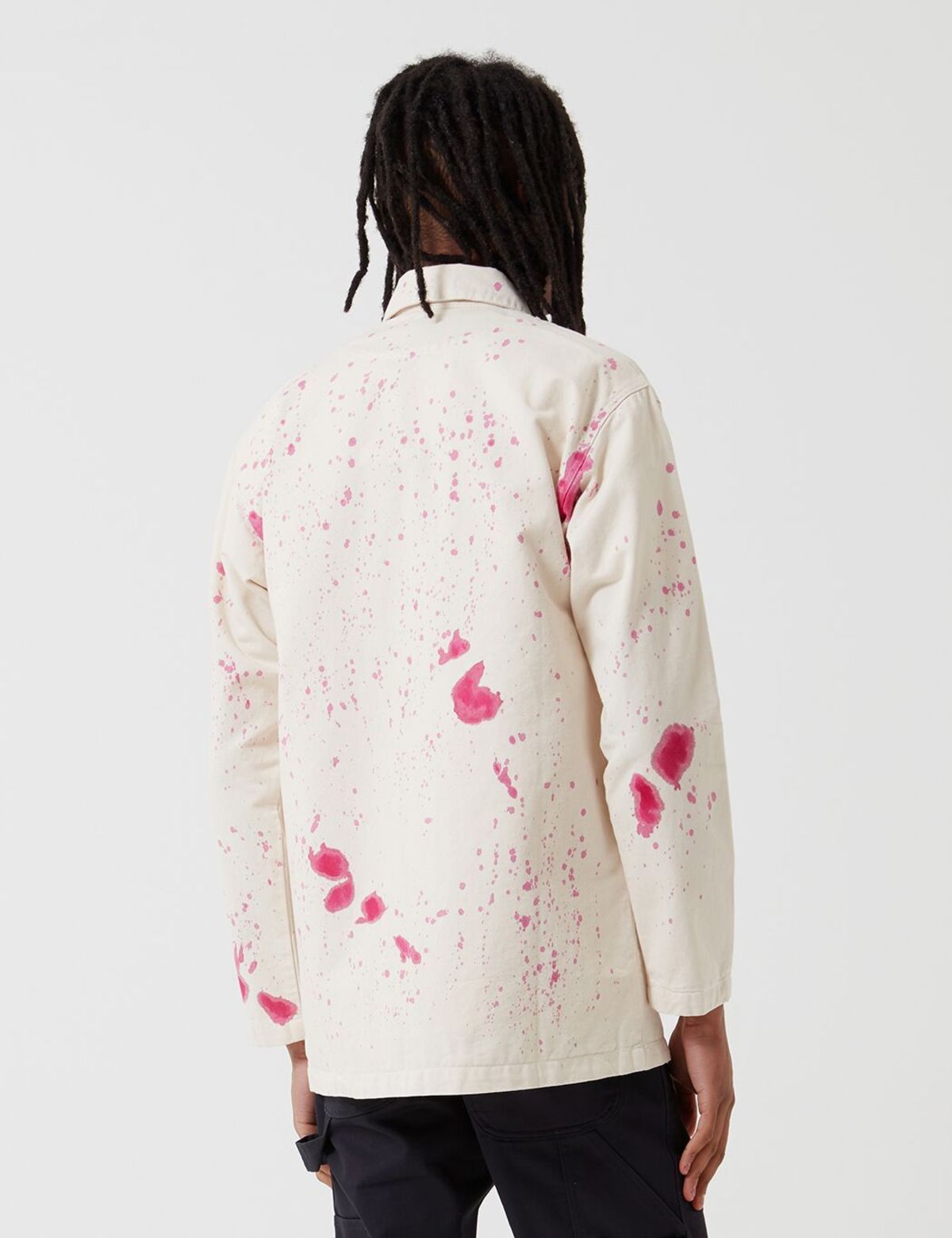 Stan Ray Shop Jacket (Paint Splatter) - Natural | Garmentory