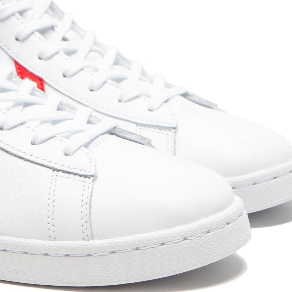 Converse Pro Leather Hi OG Sneakers - White/University Red | Garmentory