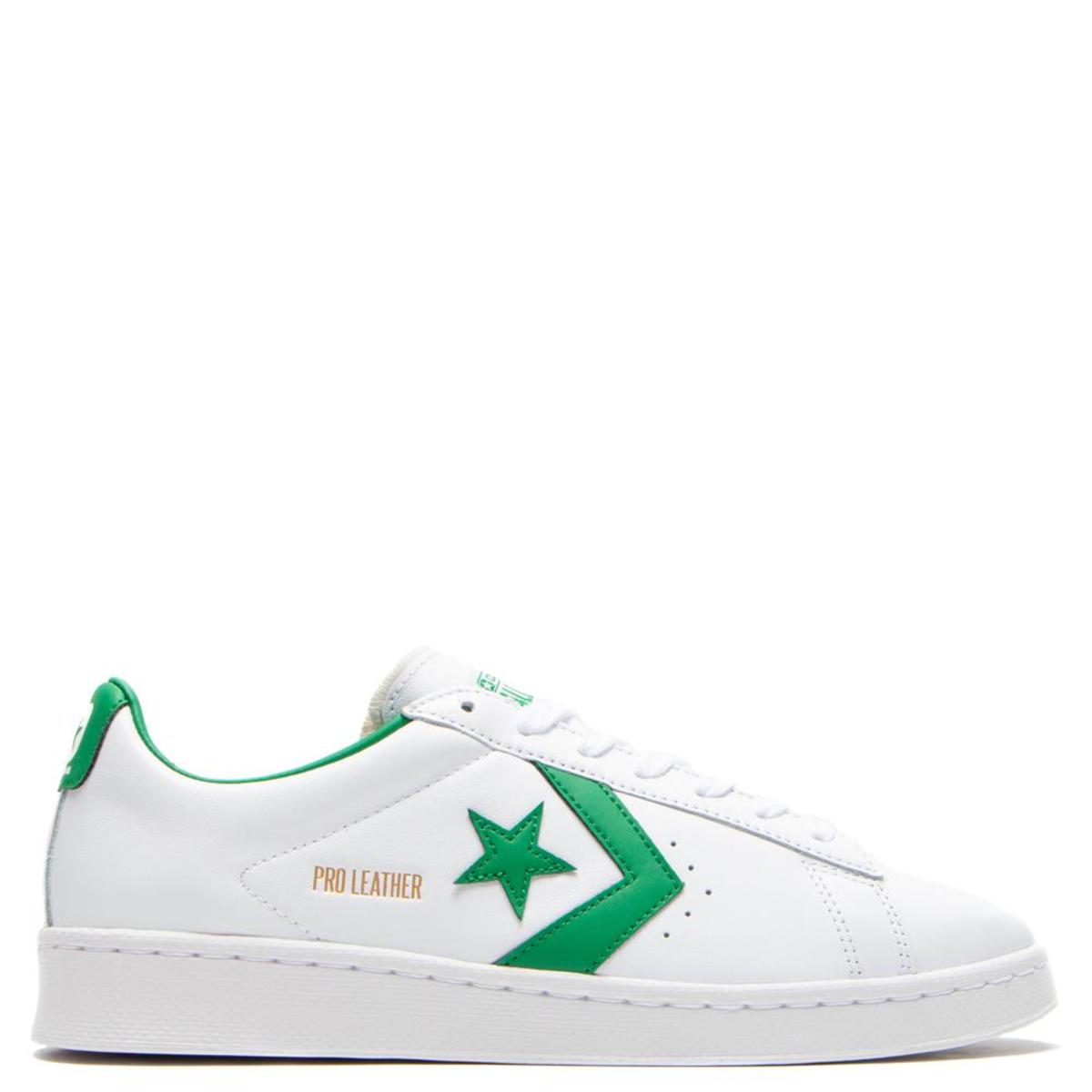 Converse Pro Leather Ox OG Sneakers - White/Green | Garmentory