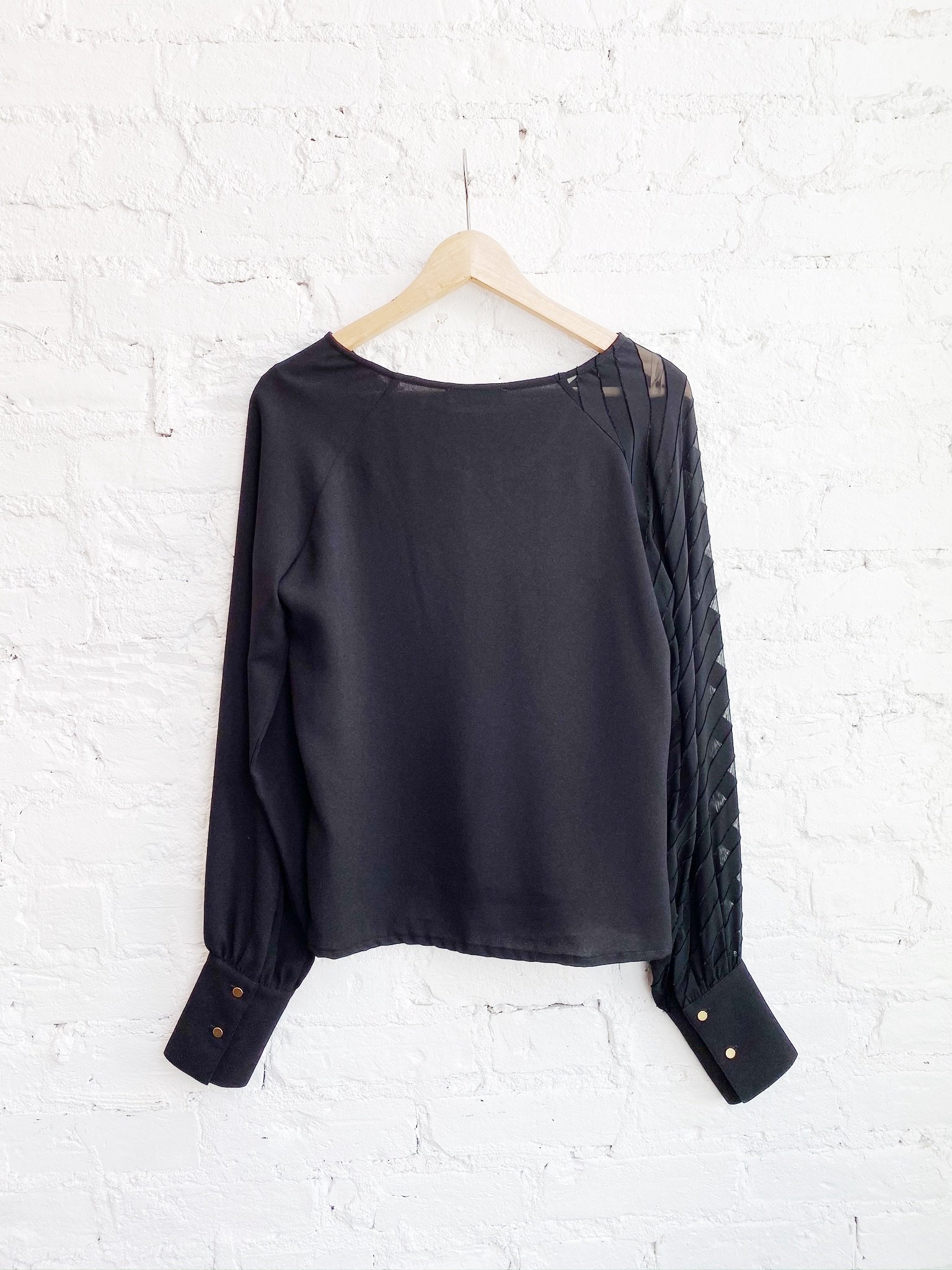 Kristin Blouse in Black by Koshka Mashka | Garmentory