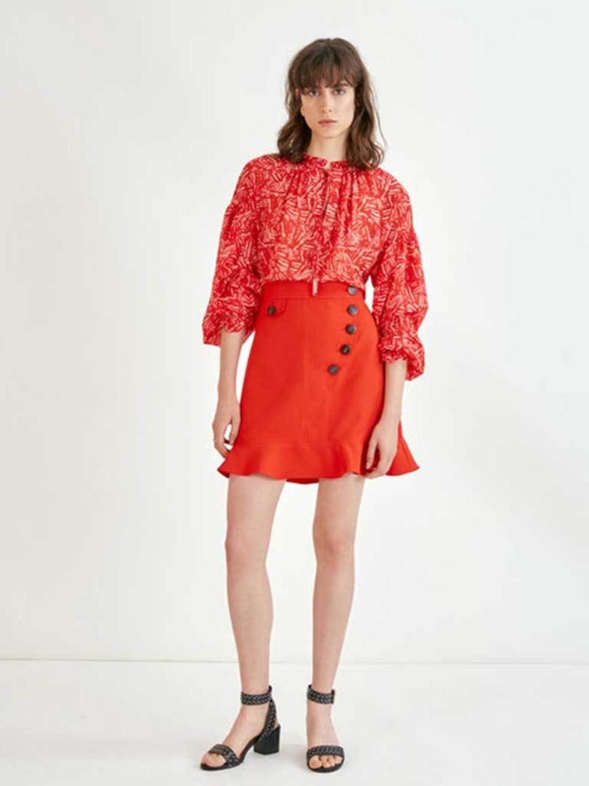 Suncoo Lisbonne Blouse - Geranium | Garmentory