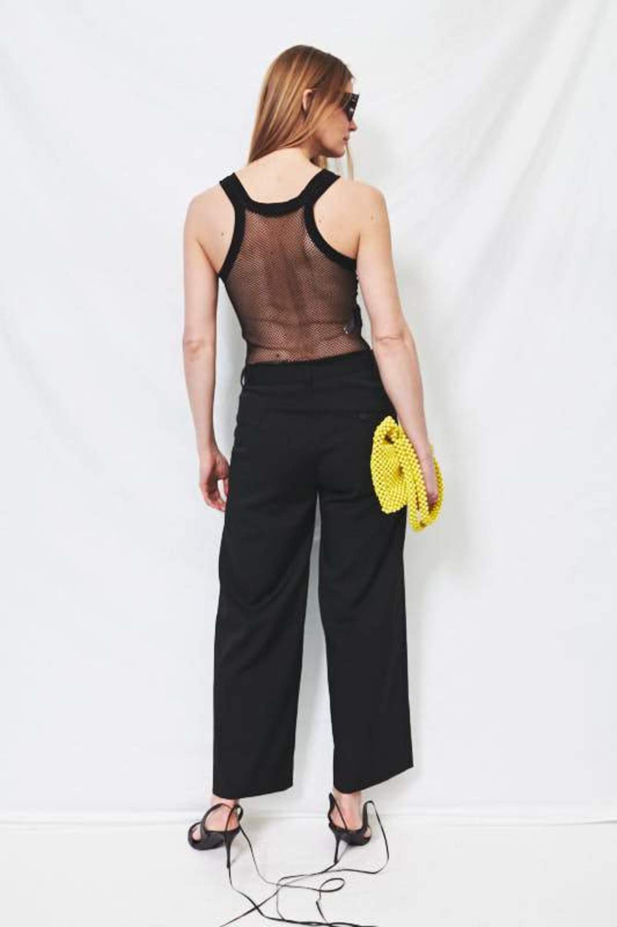 Assembly Fishnet Banded Tank | Garmentory