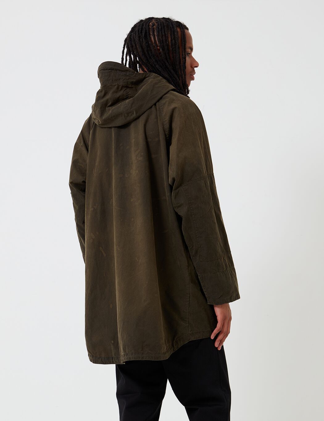Barbour x Engineered Garments Washed Warby Casual Jacket - Olive ...