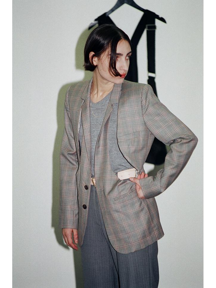 Bless Demi moore jacket - Grey/pink | Garmentory