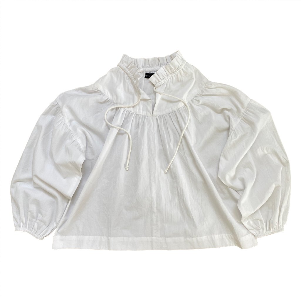 DIMITY BLOUSE - WHITE | Garmentory