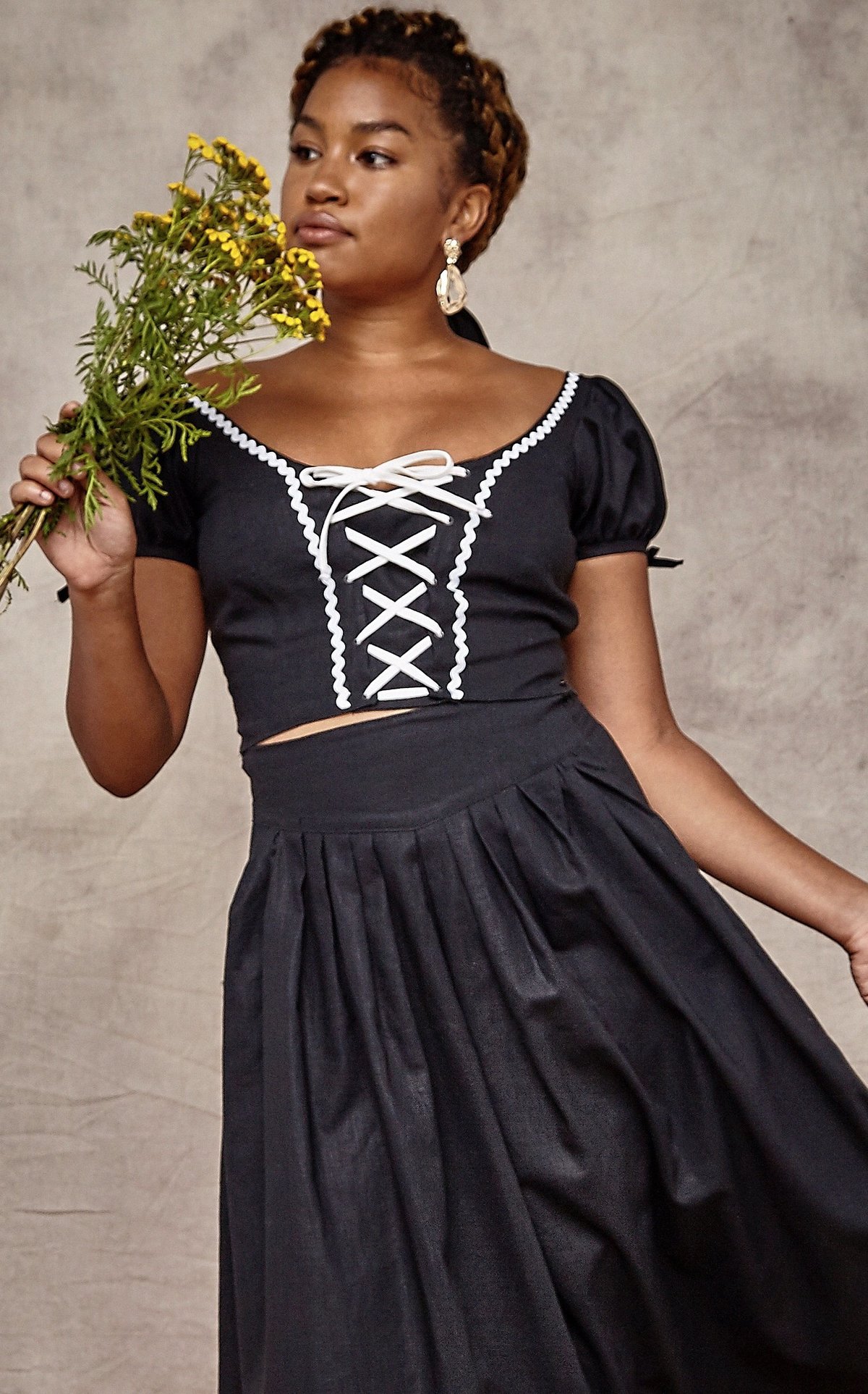 Rightful Owner The Carlotta Skirt - Black | Garmentory
