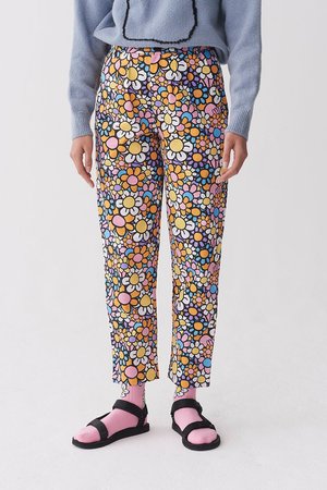 Lazy Oaf All The Flowers Peggy Pants | Garmentory