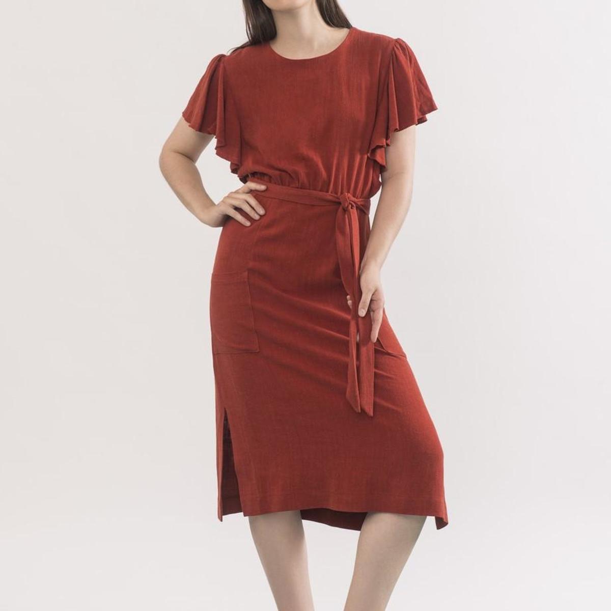 Jennifer Glasgow Klee Dress - Squash | Garmentory