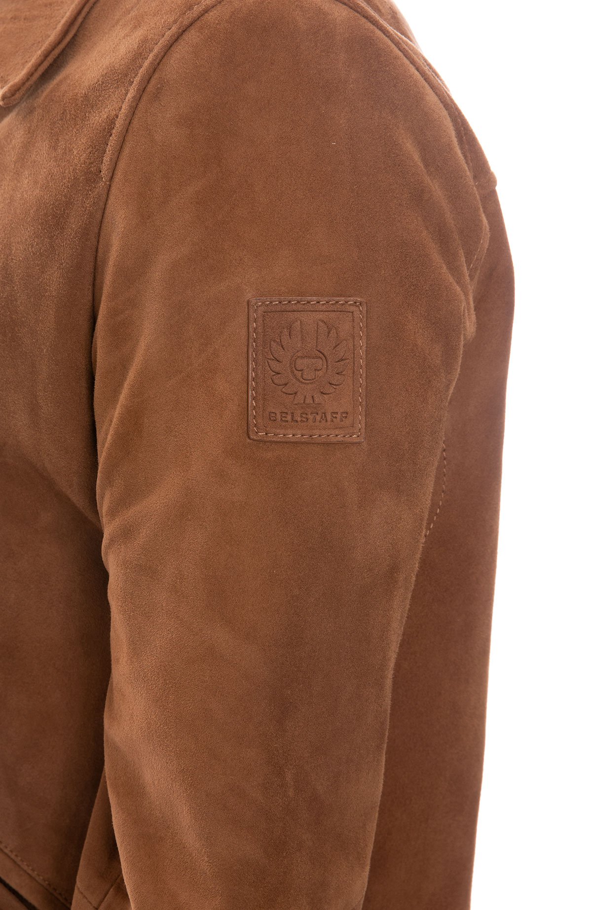 Belstaff Cooper Suede Jacket - LIGHT BROWN | Garmentory