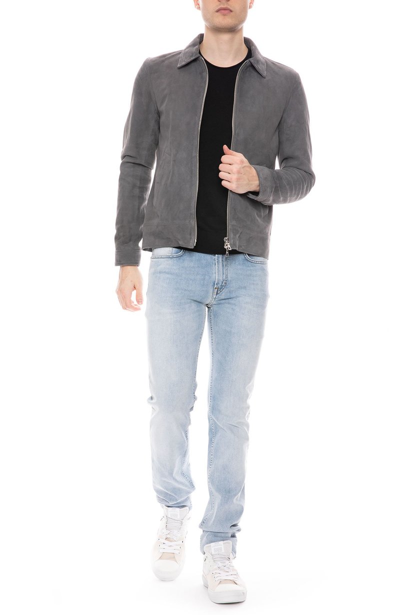 Officine Generale Rodney jacket - MID GREY | Garmentory