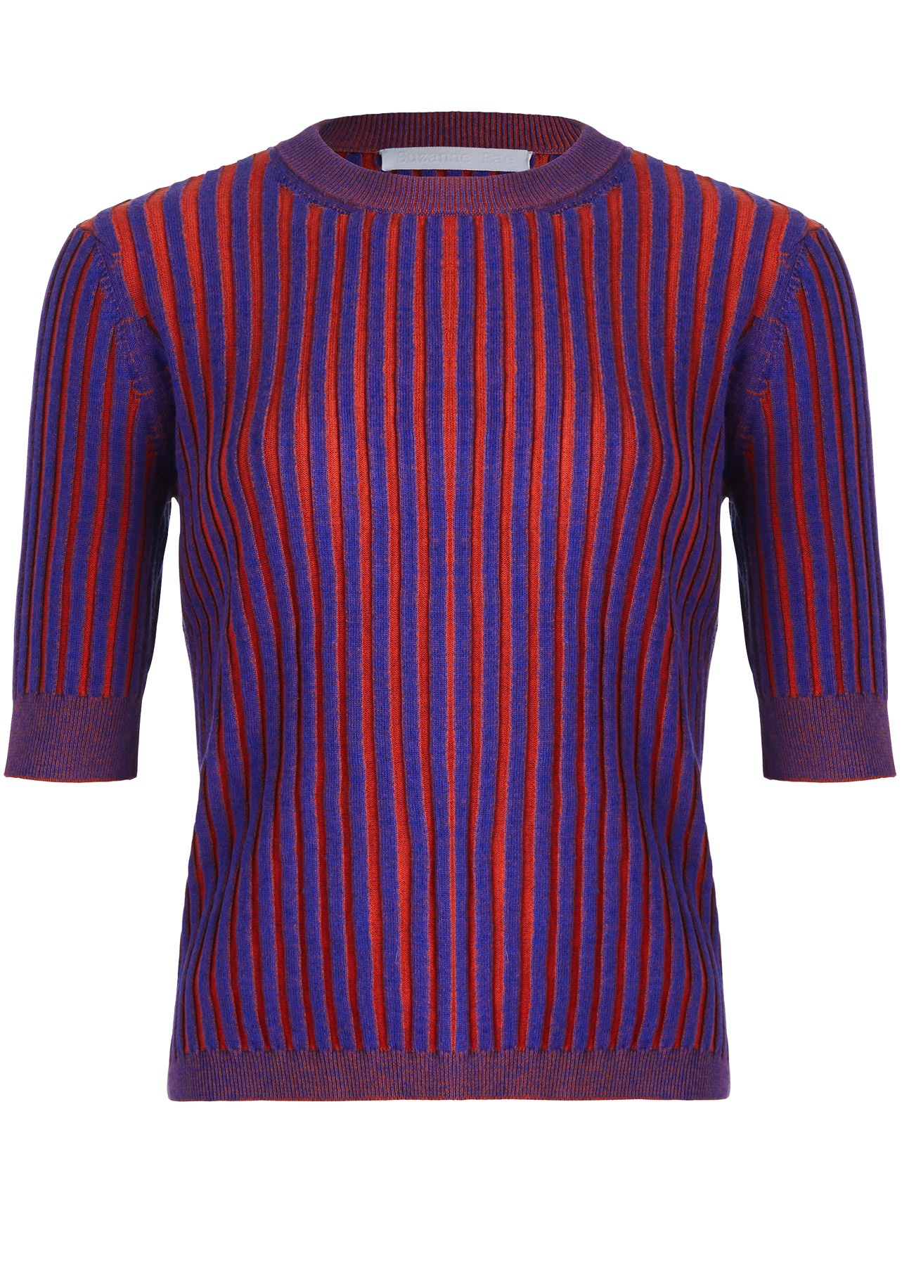 SUZANNE RAE Plaited Rib Top | Garmentory