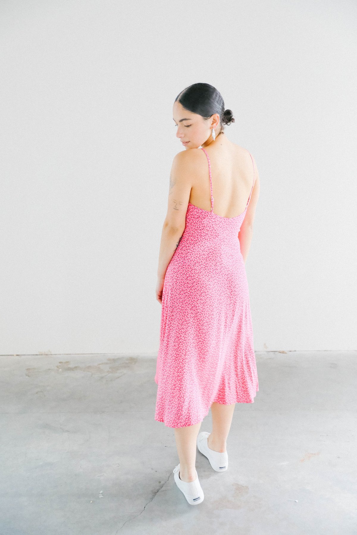 Rollas Midsummer Mini Tulips Dress - Pink | Garmentory