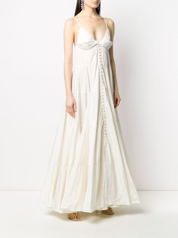 JACQUEMUS La Robe Manosque dress - Beige | Garmentory