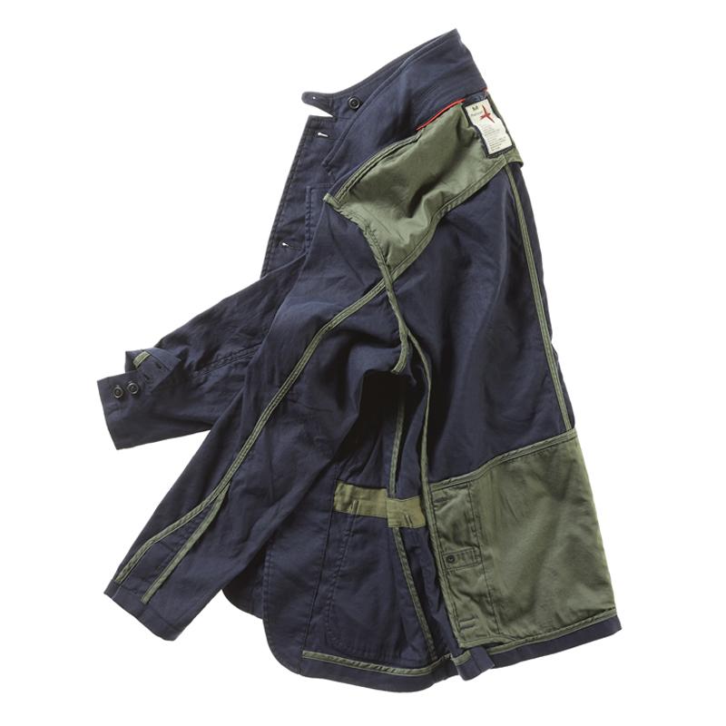 JacksonandJames Relwen Linen Field Blazer - Navy | Garmentory