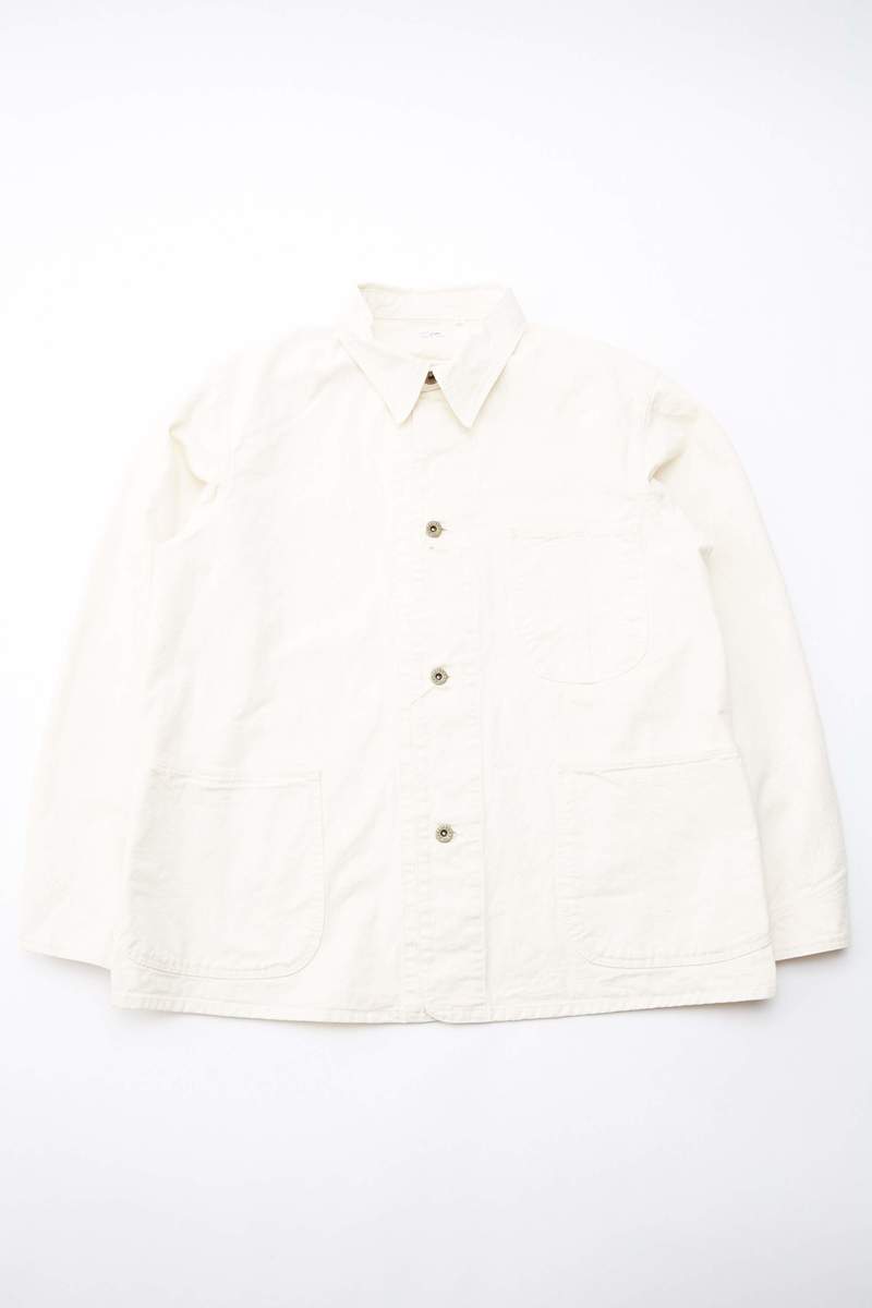 orSlow 40's Coverall Jacket - Ecru Twill | Garmentory