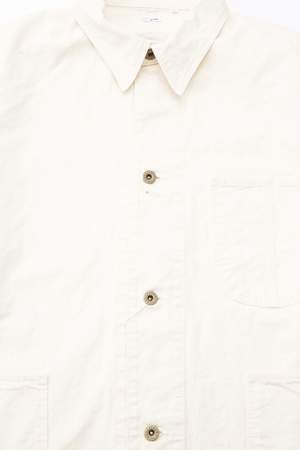 orSlow 40's Coverall Jacket - Ecru Twill | Garmentory