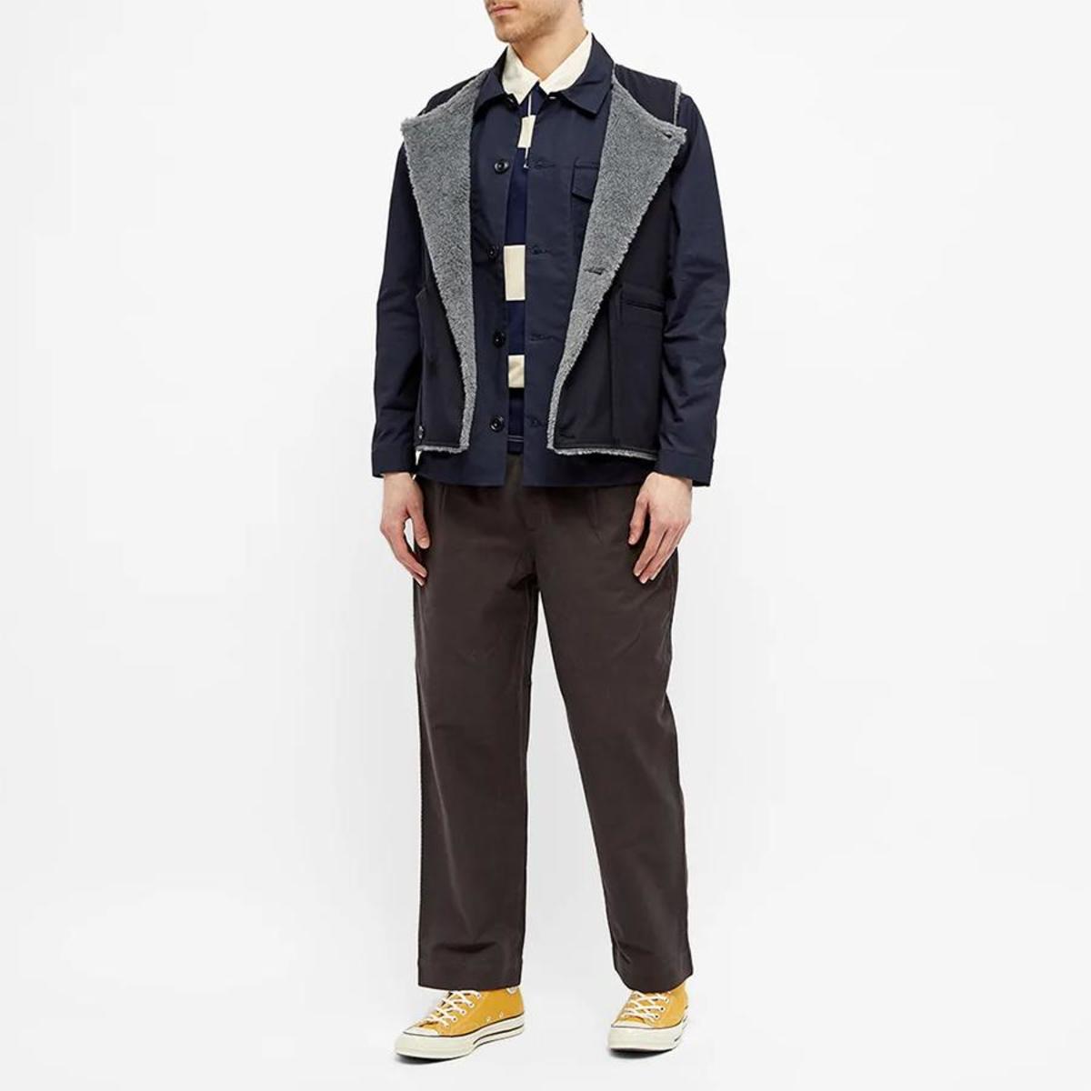 Albam Canvas Rail Jacket - Navy | Garmentory