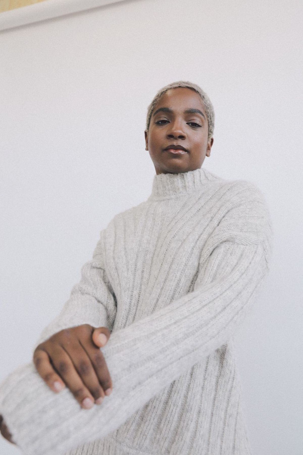 KORDAL STUDIO Tate Sweater - Fog Grey or Cream | Garmentory