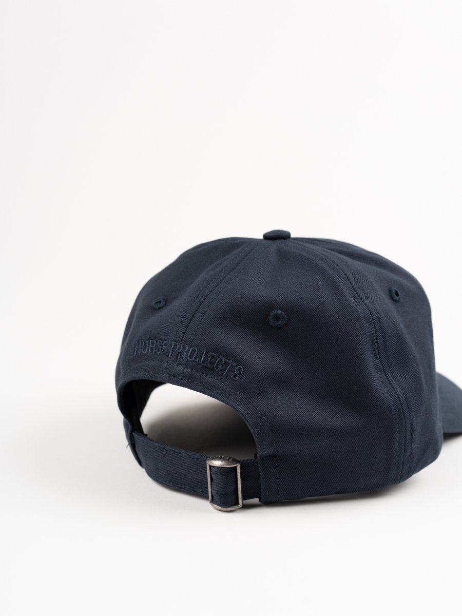 Norse Projects Twill Sports Cap - Dark Navy | Garmentory