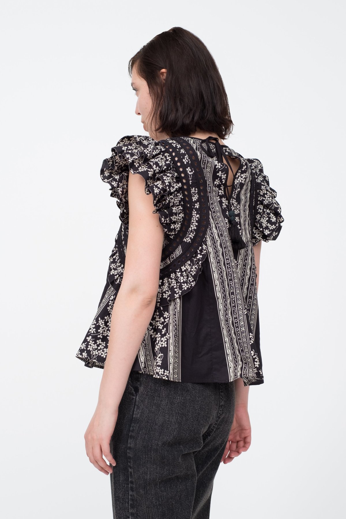 Sea NY Keely Tank - Black Multi | Garmentory