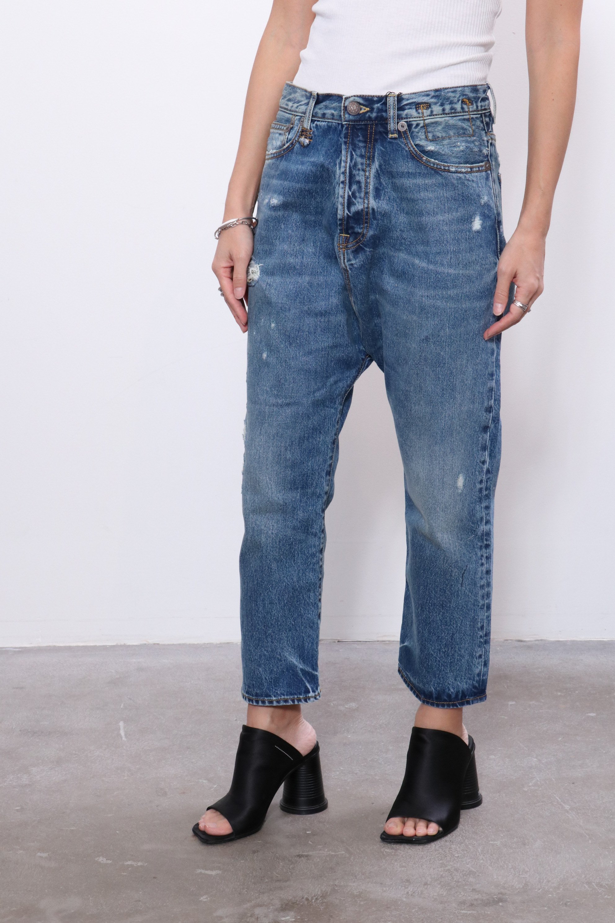 R13 Tailored Drop Jean - Bain | Garmentory