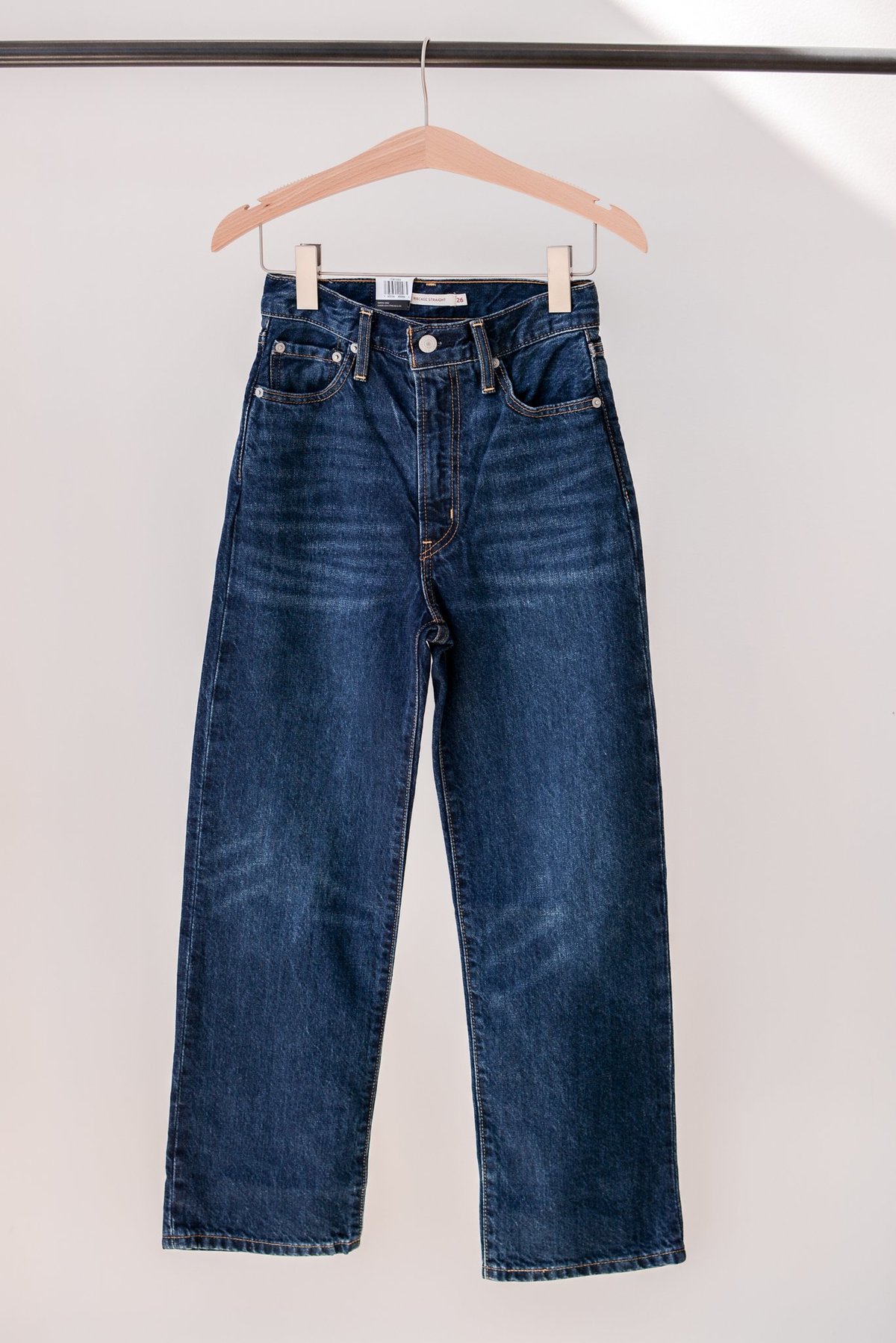 Levi's Wellthread Ribcage Straight Jean - Ground Swell | Garmentory