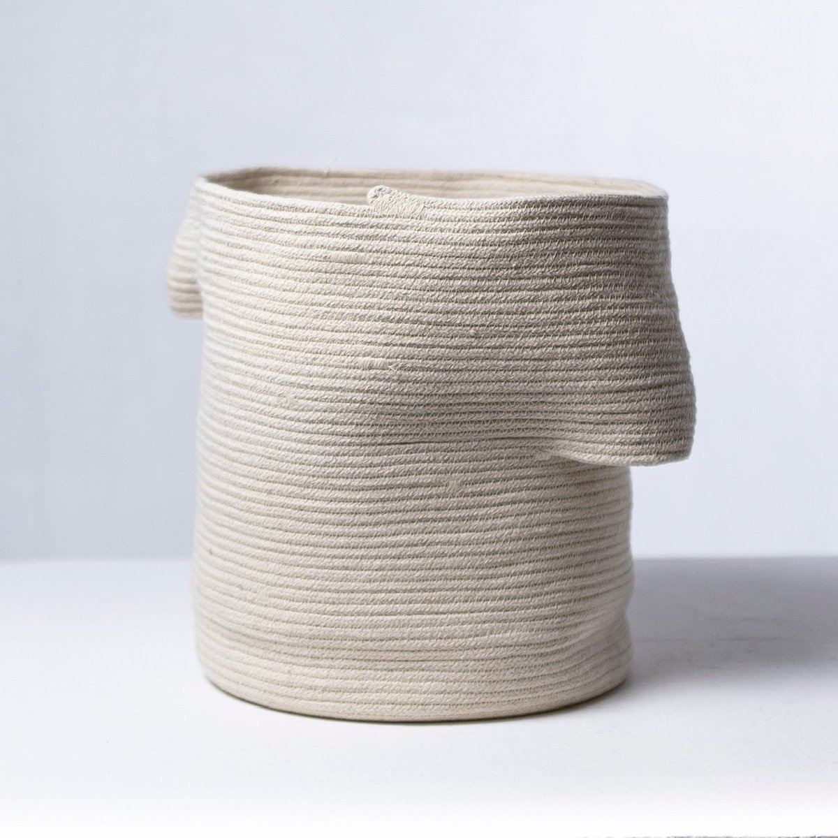 Amelia Samari Billow Basket - Natural Medium | Garmentory