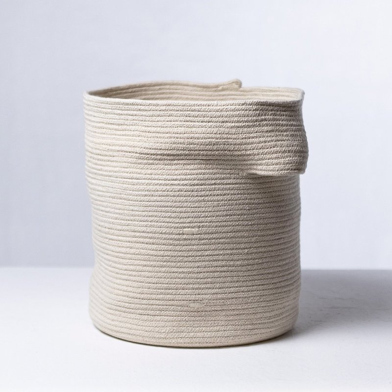 Amelia Samari Billow Basket - Natural Medium | Garmentory