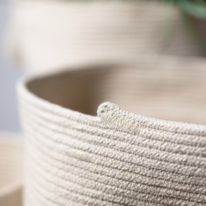 Amelia Samari Billow Basket - Natural Medium | Garmentory