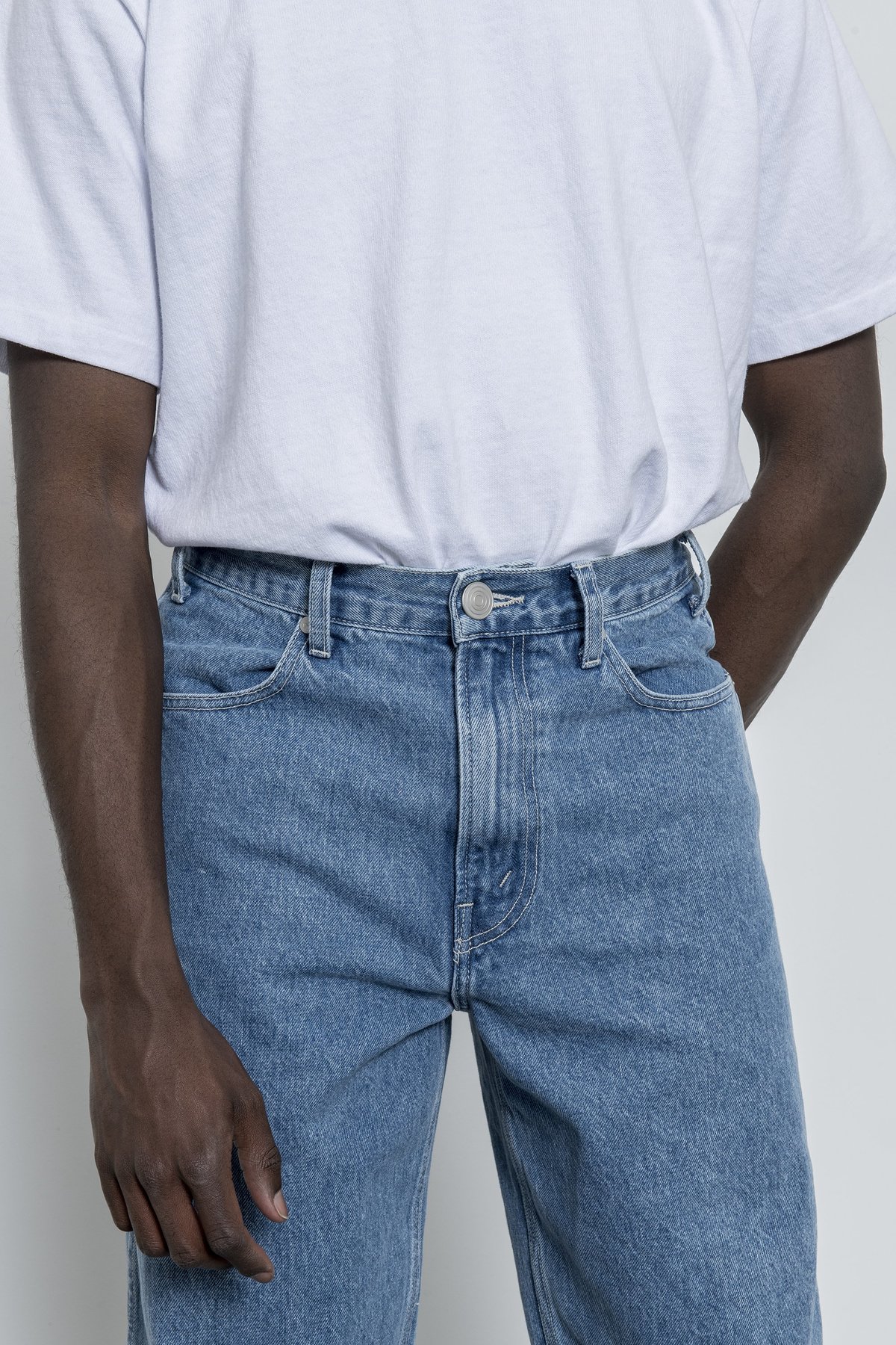 Paa Four Pocket Denim Jean - Light Wash | Garmentory