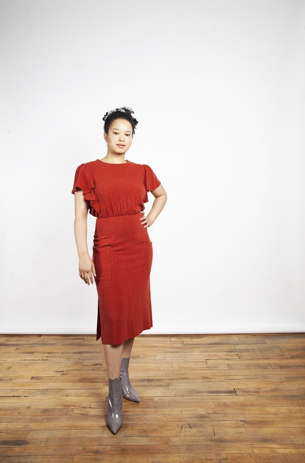 Jennifer Glasgow Klee Dress - Squash | Garmentory