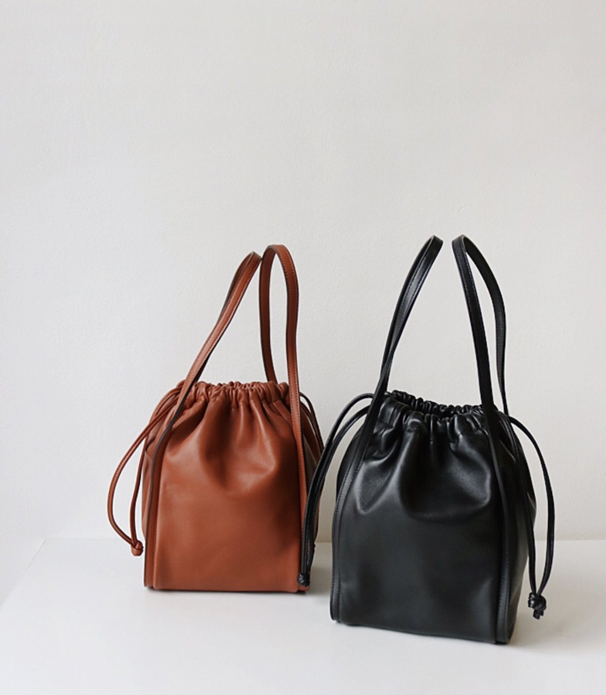 Are you Drawstring Leather Bag | Garmentory