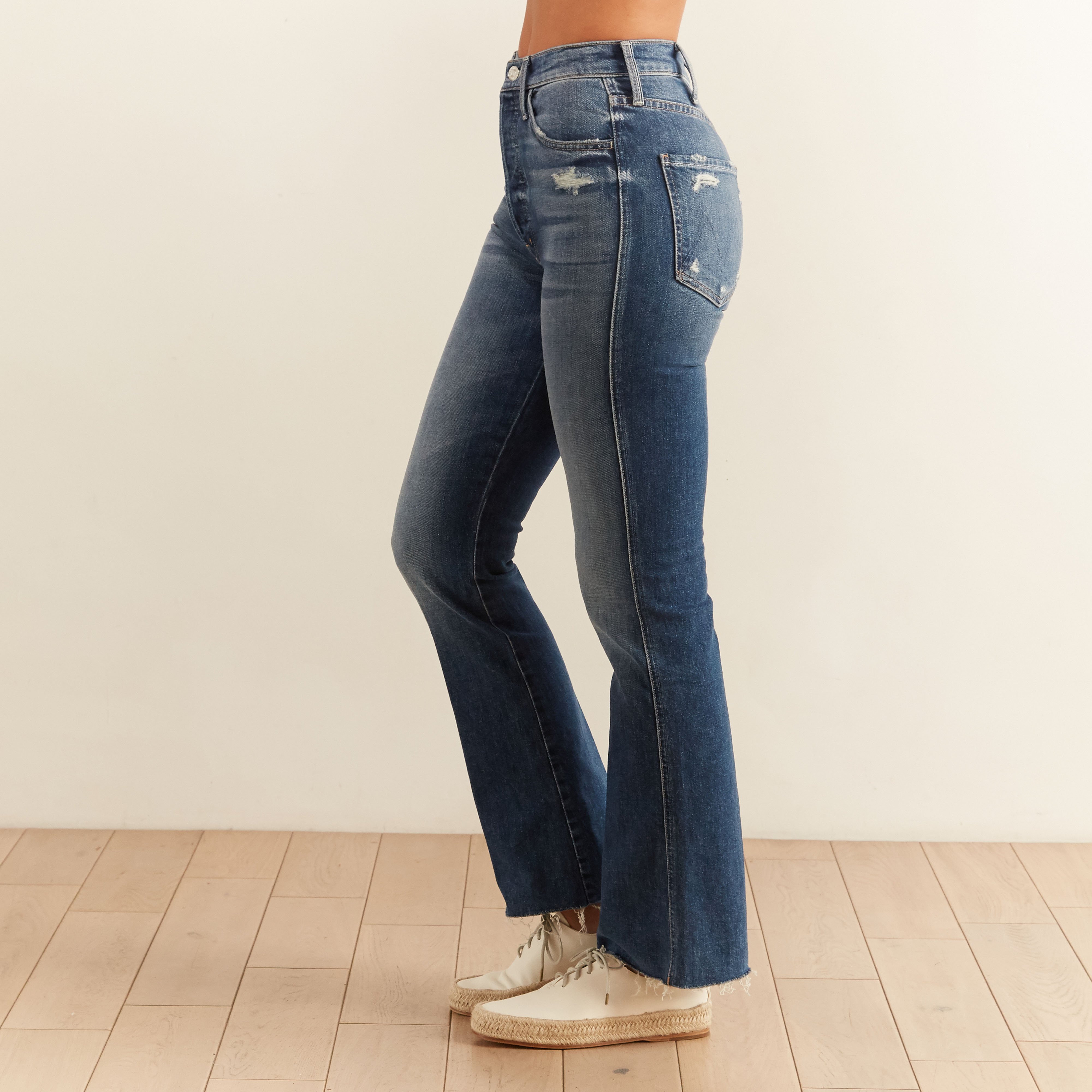 Mother Denim The Tripper Weekender Fray Jeans - My Treat | Garmentory