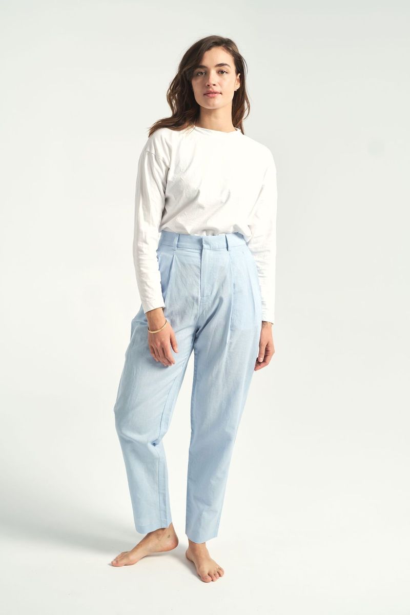 Rachel Antonoff Bea Pant - Periwinkle | Garmentory