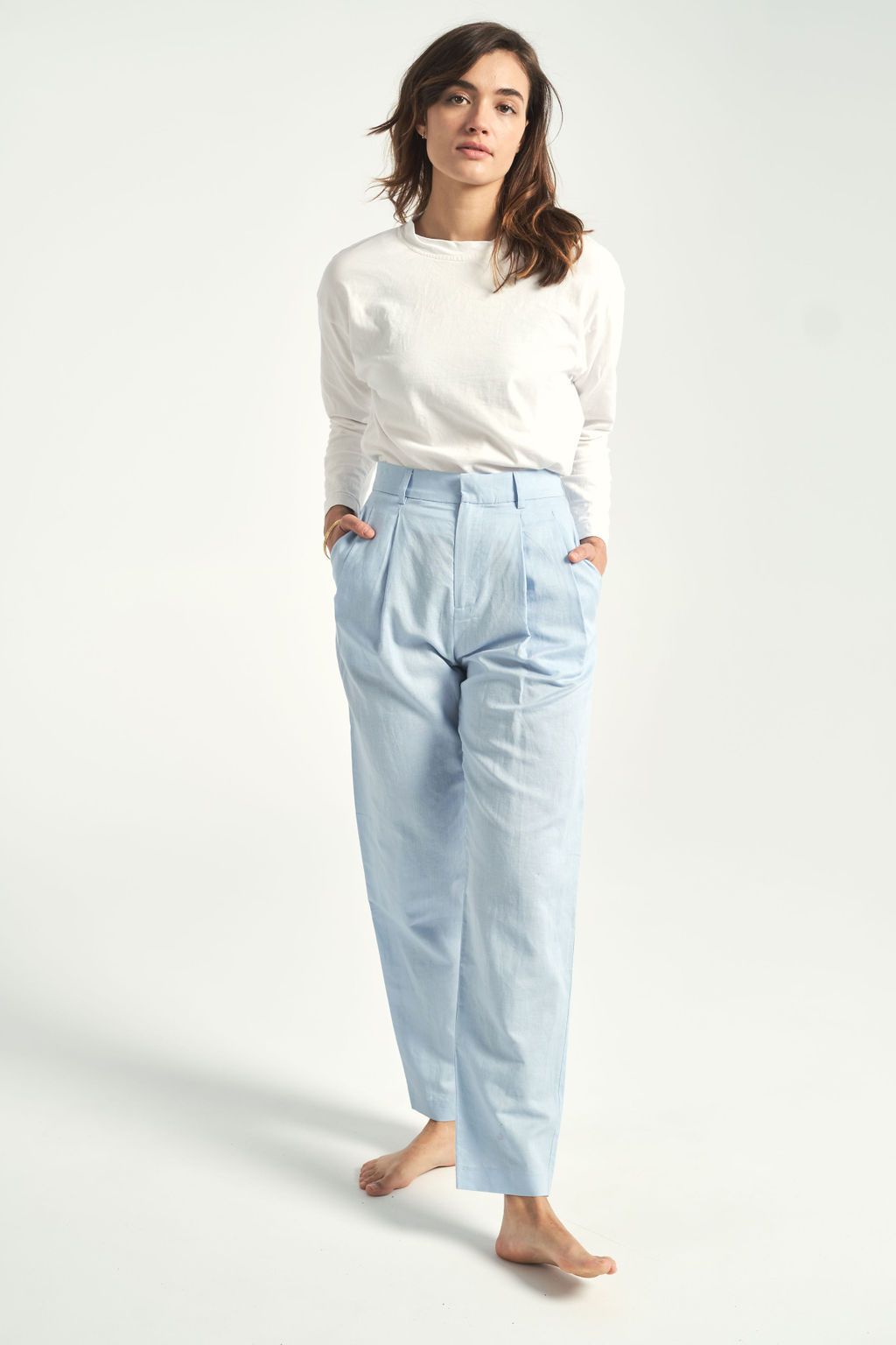 Rachel Antonoff Bea Pant - Periwinkle | Garmentory