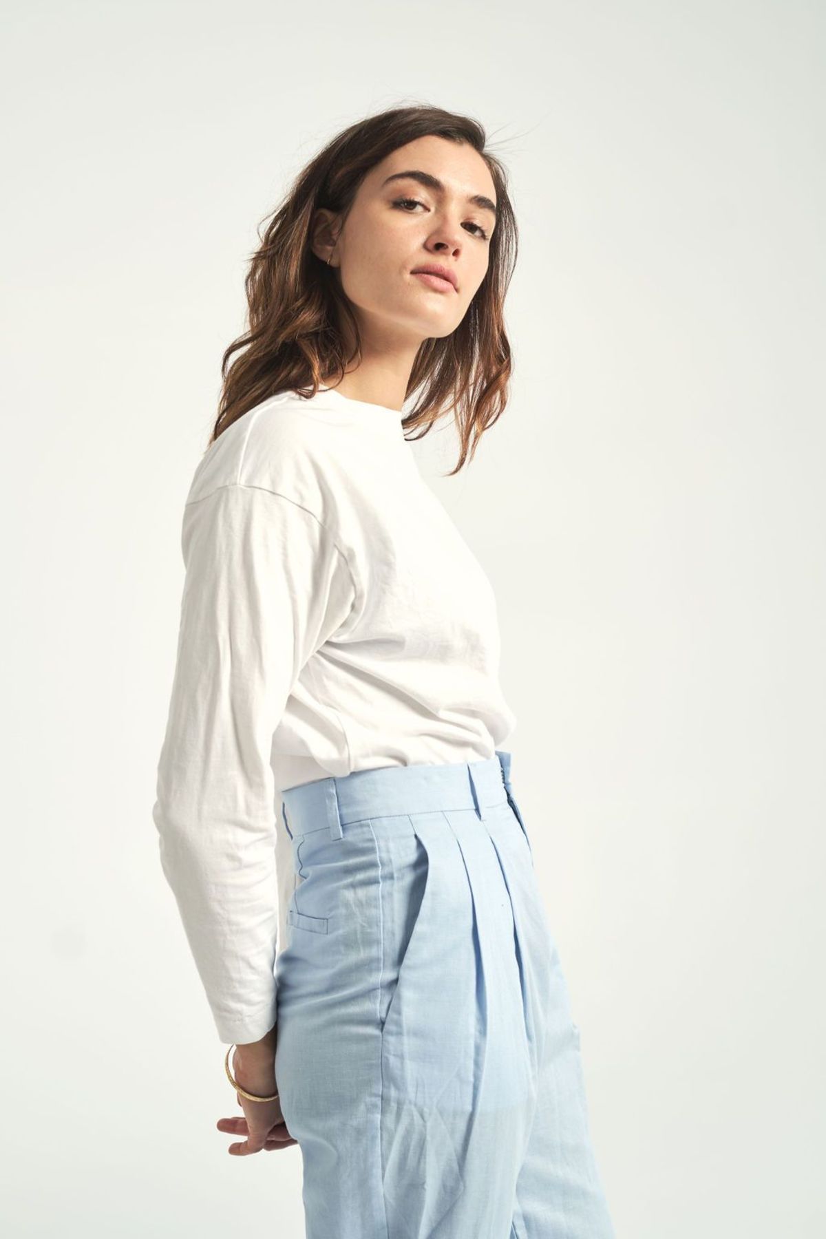 Rachel Antonoff Bea Pant - Periwinkle | Garmentory