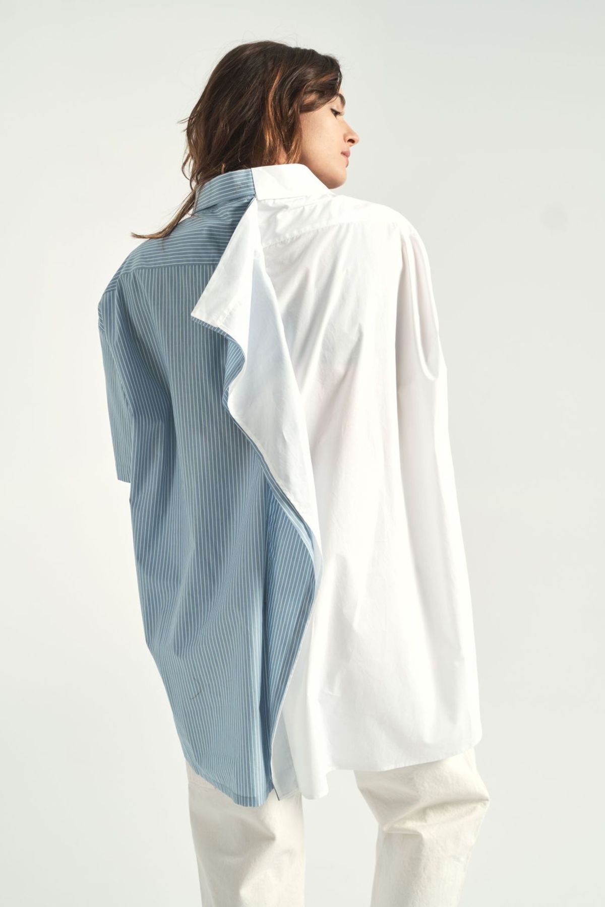 Maison Margiela Two Tone Button Down | Garmentory