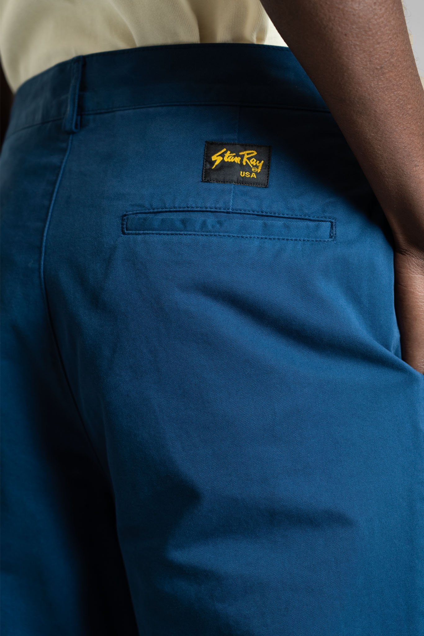 Stan Ray Double Pleat Chino - Navy Taffeta | Garmentory