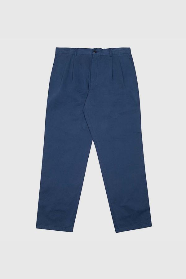 Stan Ray Double Pleat Chino - Navy Taffeta | Garmentory