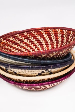 H Kabba African Woven Basket | Garmentory
