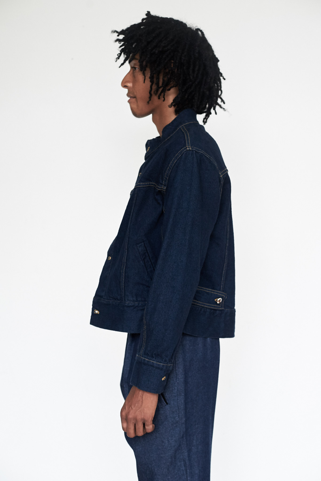 Men's Eckhaus Latta Denim El Jacket | Garmentory