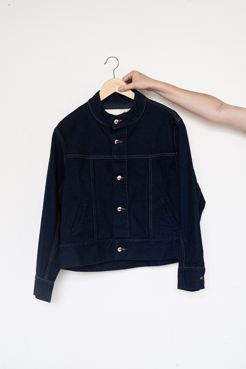 Men's Eckhaus Latta Denim El Jacket | Garmentory