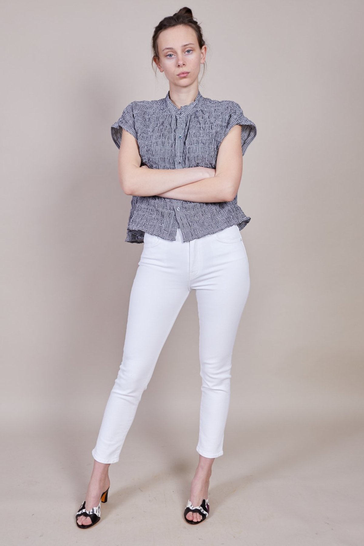 CQY Denim BFF Jean 0 White | Garmentory