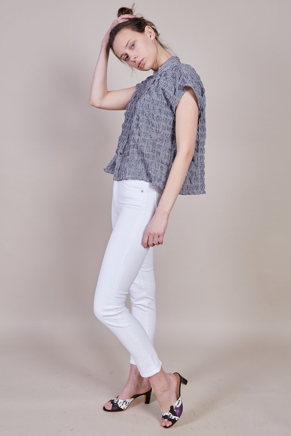 CQY Denim BFF Jean 0 White | Garmentory