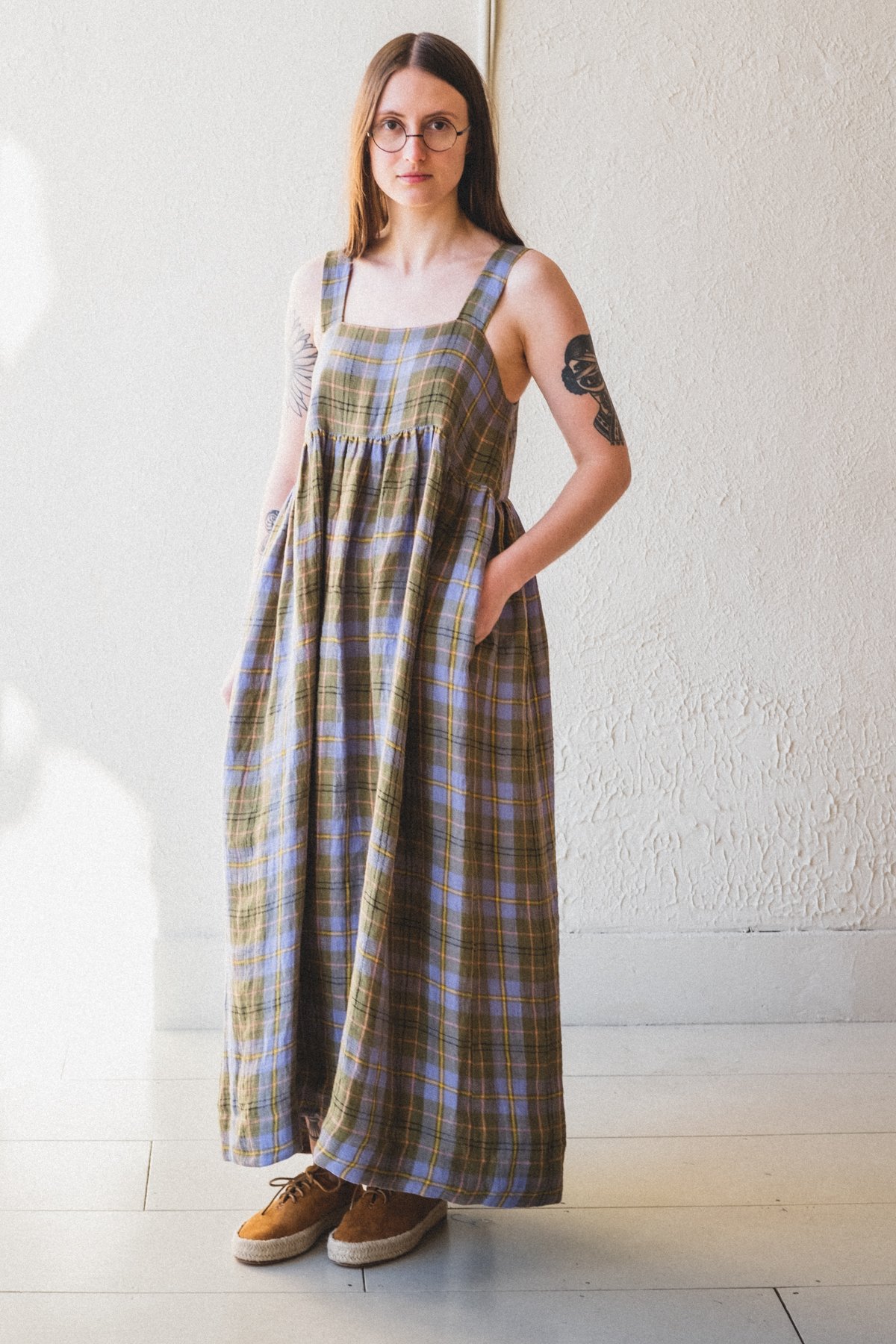 CAWLEY STUDIO ELBA LINEN DRESS | Garmentory