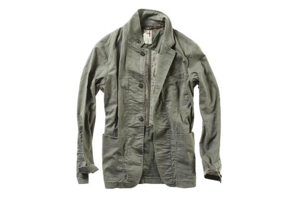 RELWEN Linen Field Blazer Sack Weave - Olive | Garmentory
