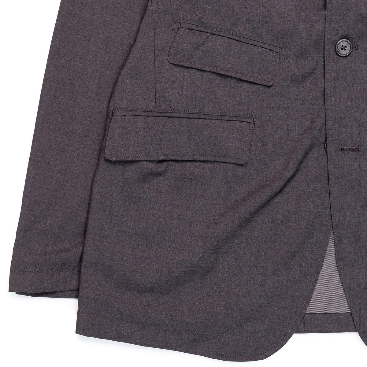 Engineered Garments Andover Jacket - Grey Tropical Wool | Garmentory